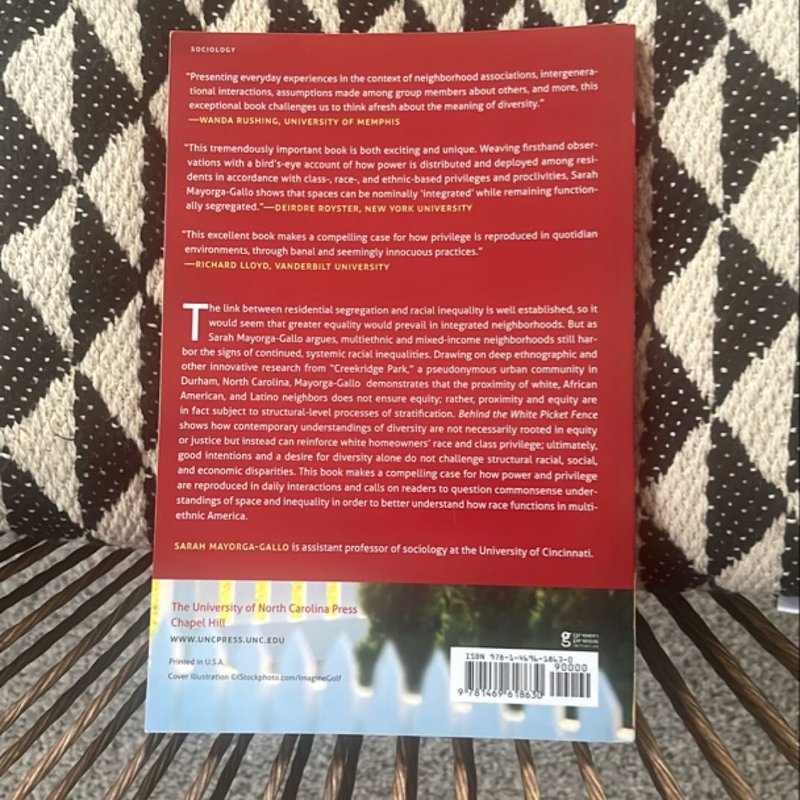Behind the White Picket Fence by Sarah Mayorga