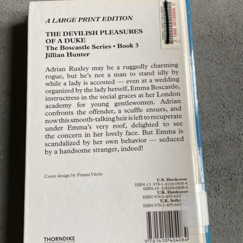 The Devilish Pleasures of a Duke by Jillian Hunter, Hardcover | Pangobooks