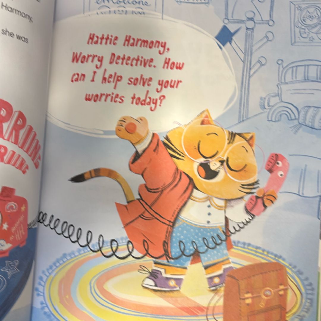 Hattie Harmony: Worry Detective by Elizabeth Olsen, Robbie Arnett