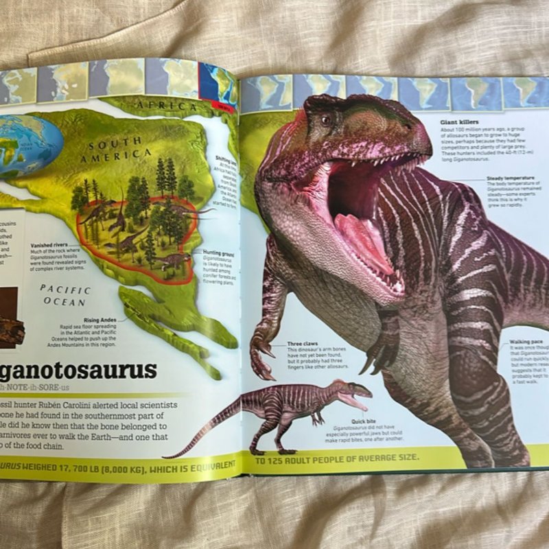 Dinosaur and Other Prehistoric Creatures Atlas by DK