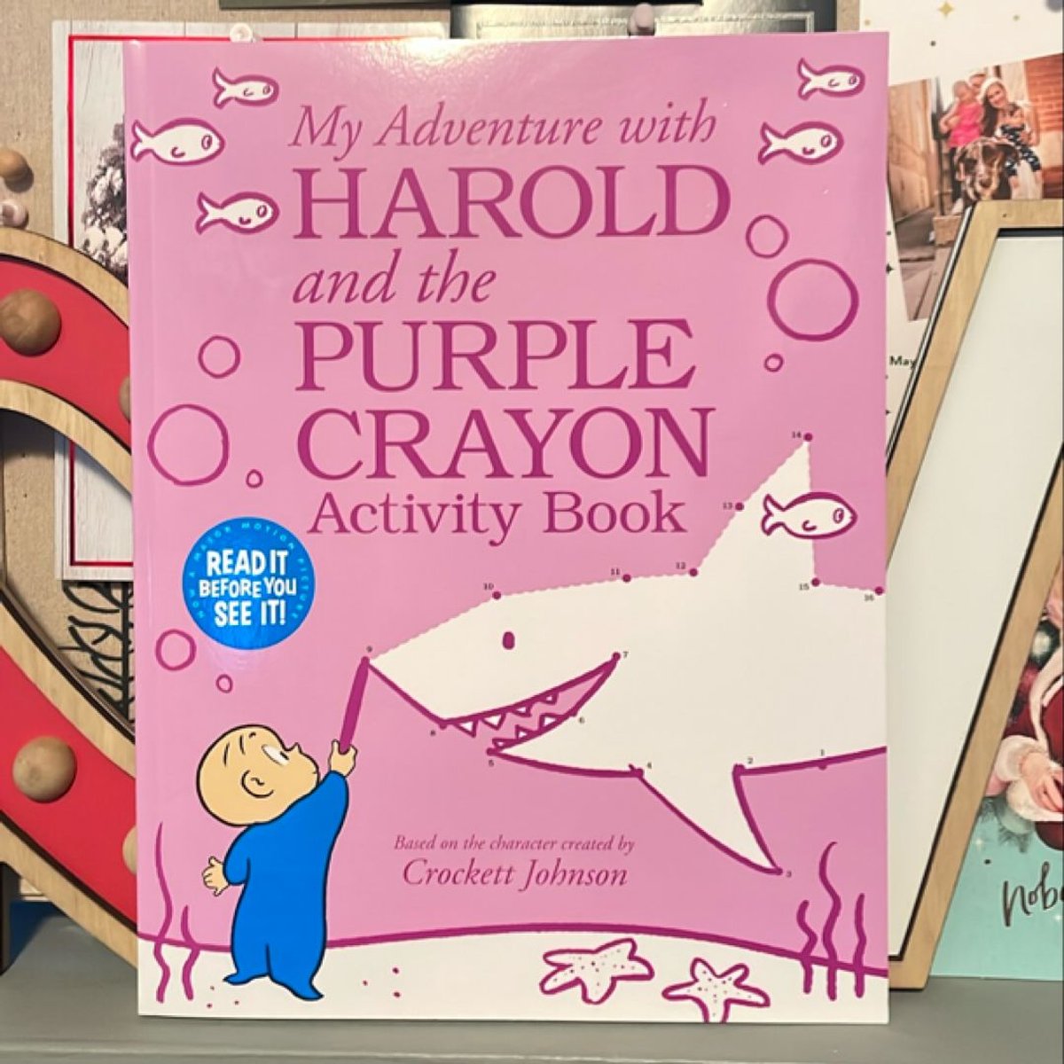 My Adventure with Harold and the Purple Crayon Activity Book by ...