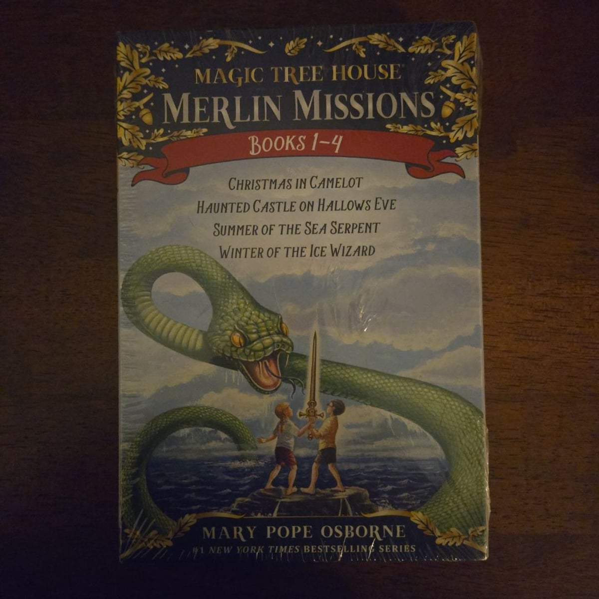 Magic Tree House Merlin Missions Books 1-4 Boxed Set by Mary Pope Osborne