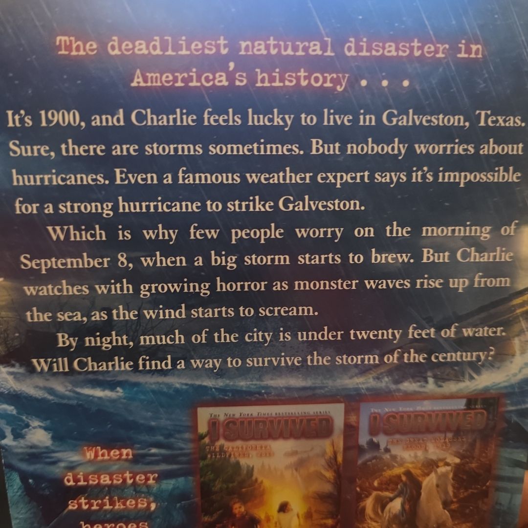 I Survived the Galveston Hurricane, 1900 (I Survived #21) by Lauren Tarshis