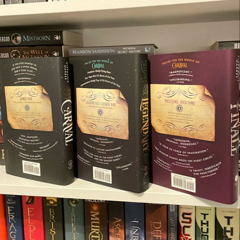 Caraval Series by Stephanie Garber, Hardcover | Pangobooks