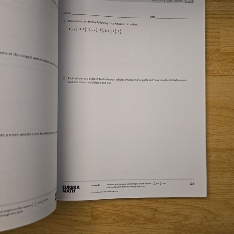 Eureka Math - a Story of Units: Learn Workbook, Grade 5, Modules 3-4 by Gm Pbc