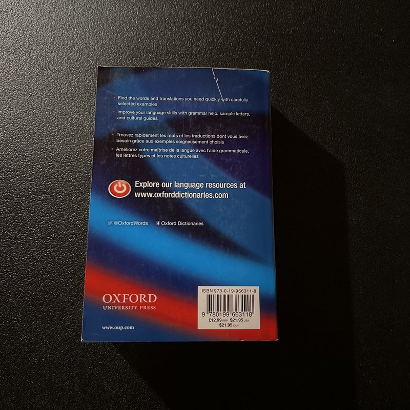 Compact Oxford-Hachette French Dictionary by Oxford Oxford Languages ...