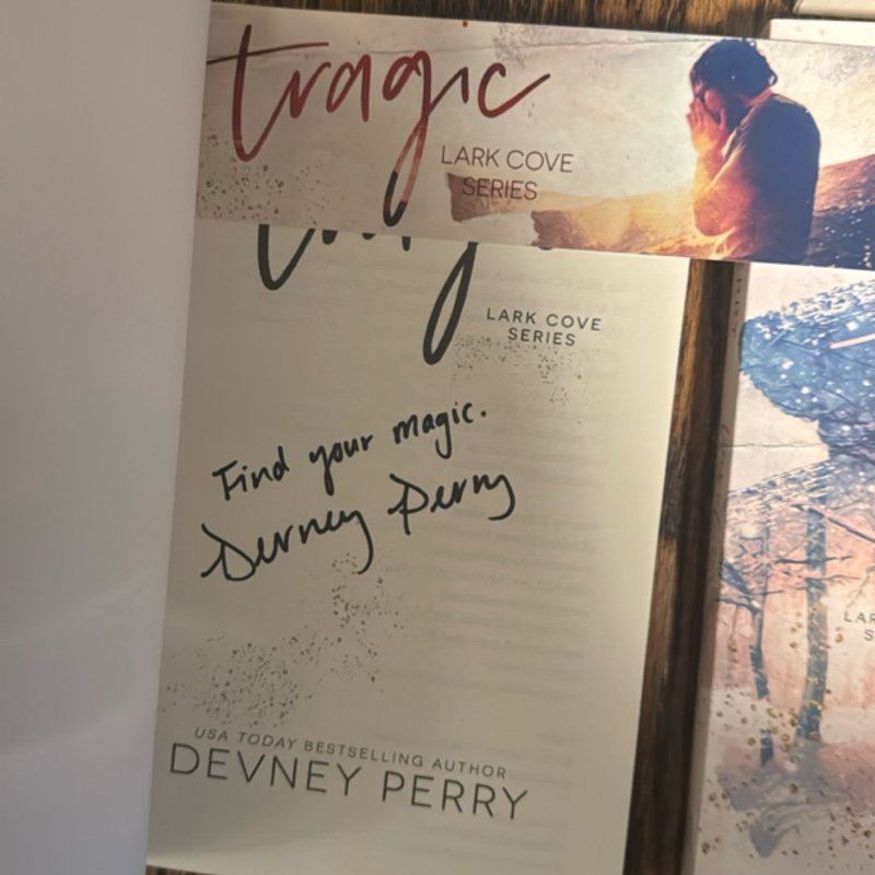 Lark Cove Series (Tattered, Timid, Tragic, Tinsel, Timeless) by Devney Perry, Paperback | Pangobooks