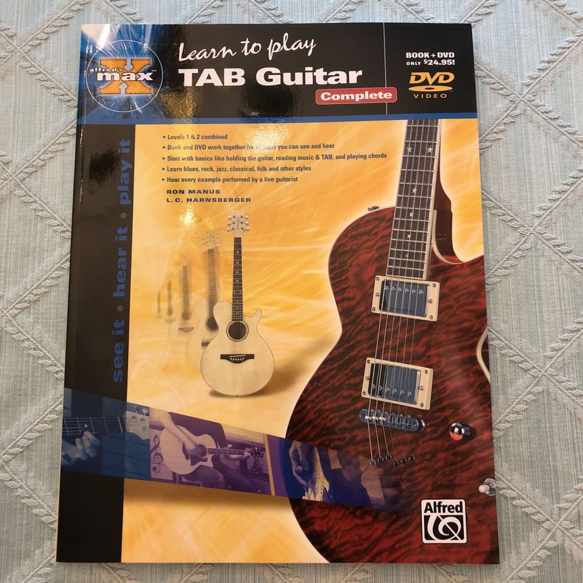 Alfred's MAX TAB Guitar Complete by Ron Manus, L. C. Harnsberger