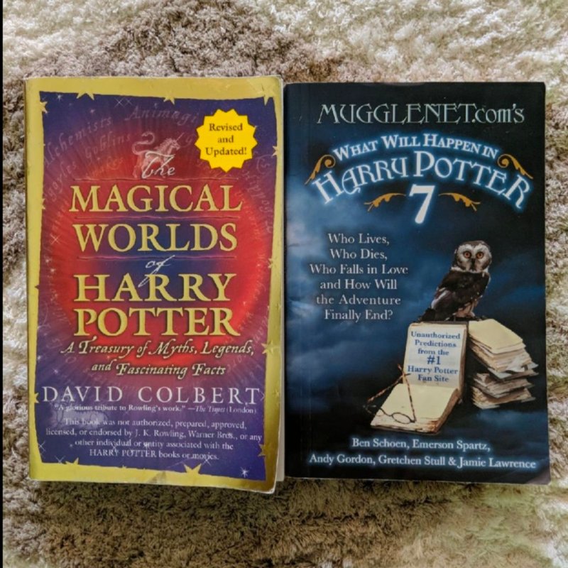 Harry Potter Extras Book Bundle by David Colbert, Ben Schoen, Emerson ...