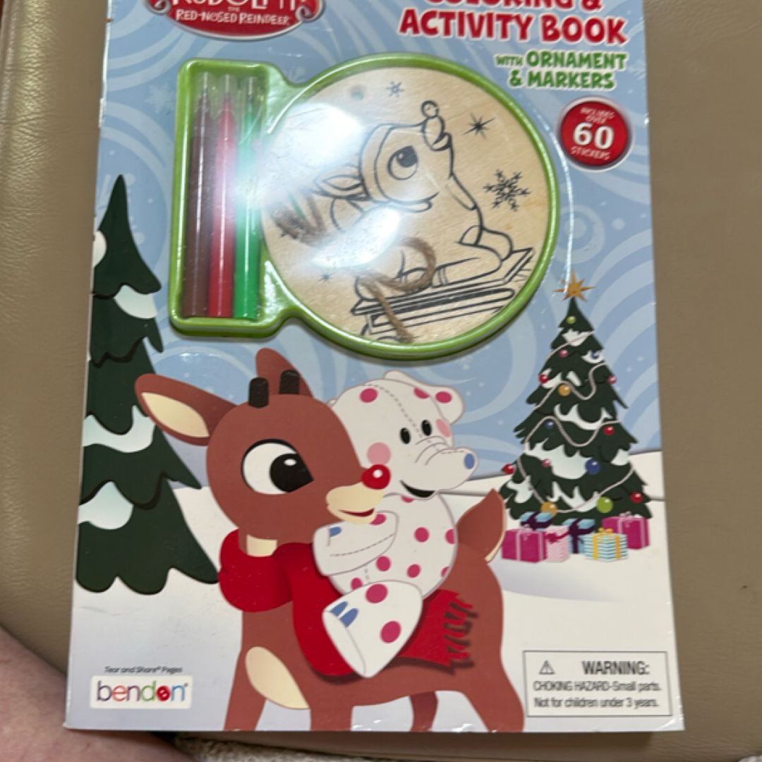 Rudolph Coloring and Activity book by Benson, Paperback | Pangobooks
