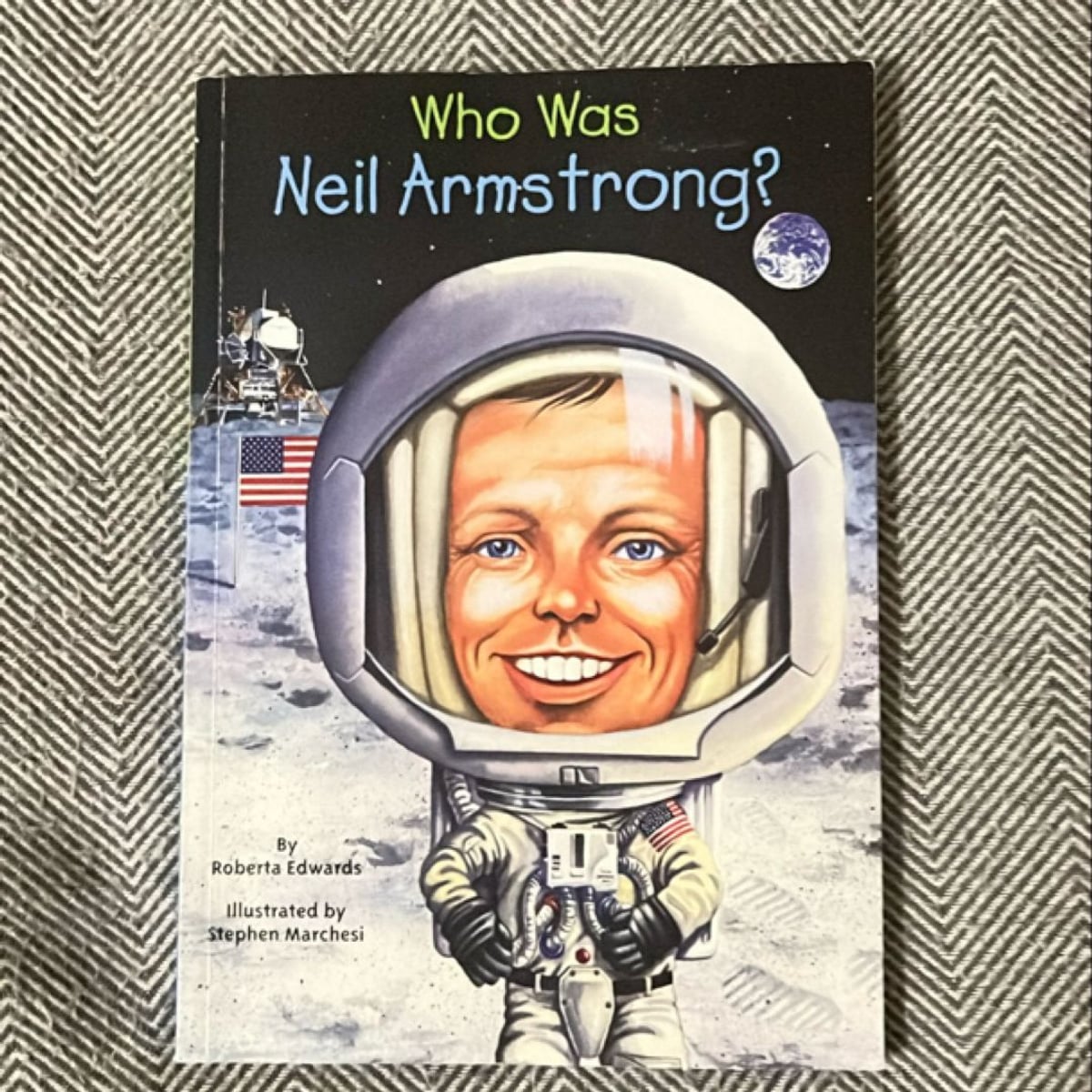 Who Was Neil Armstrong? by Roberta Edwards, Who HQ