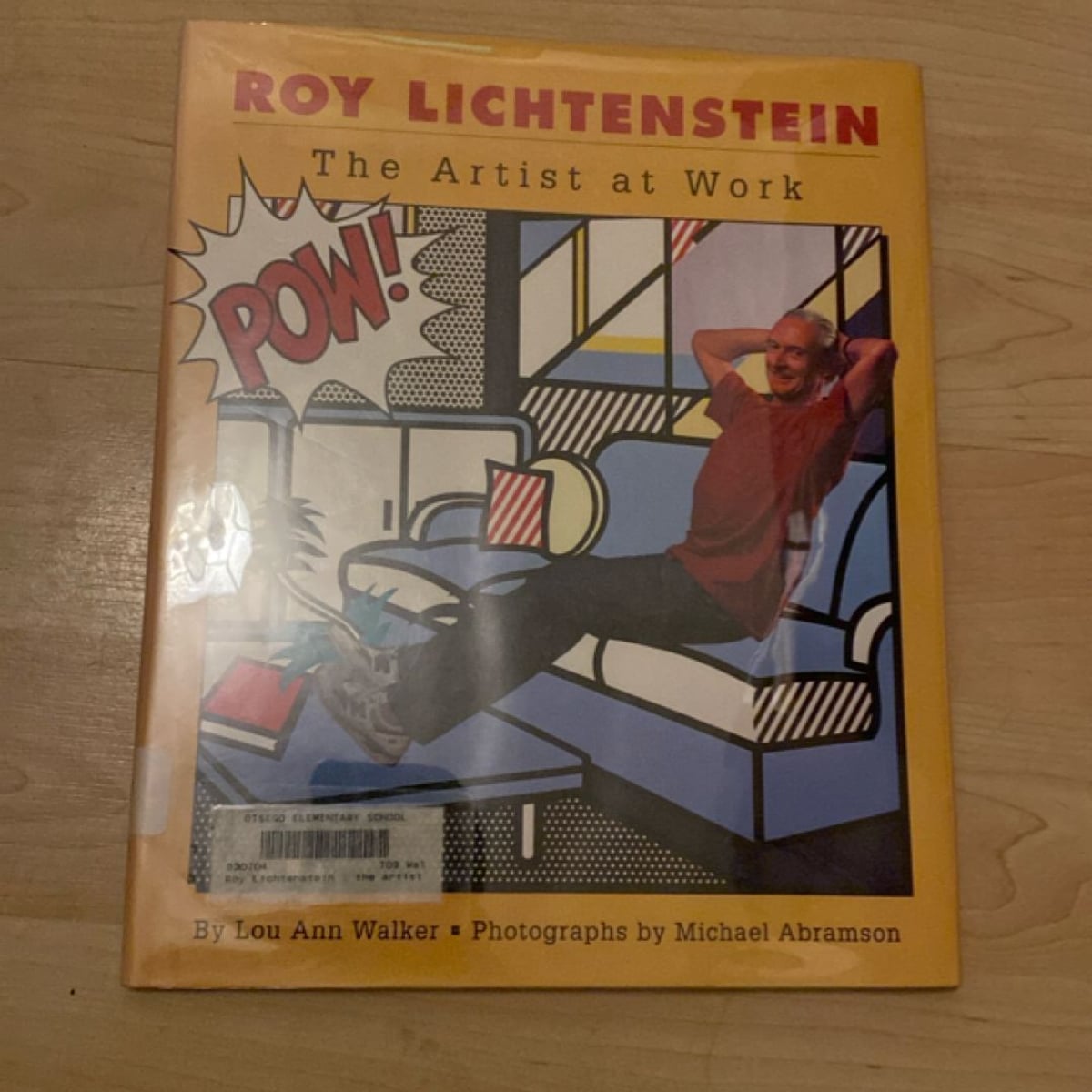 Roy Lichtenstein by Michael Abramson, Lou A. Walker
