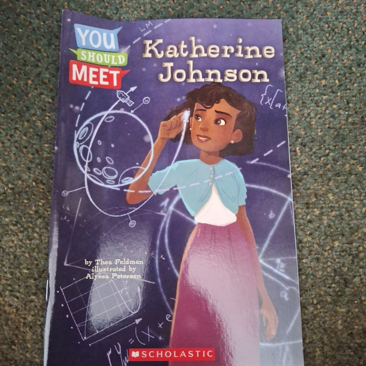 Katherine Johnson by Thea Feldman