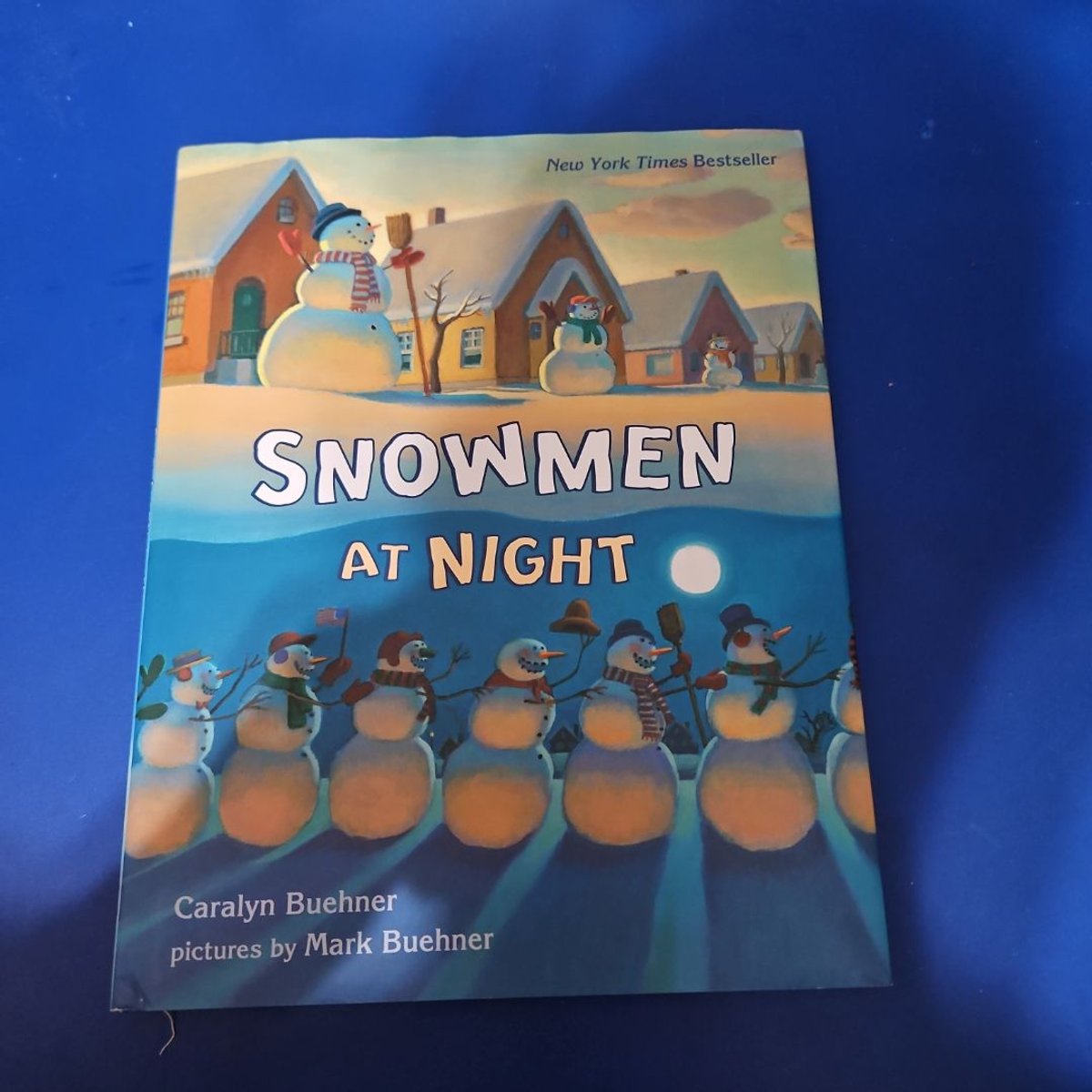 Snowmen at Night by Caralyn Buehner