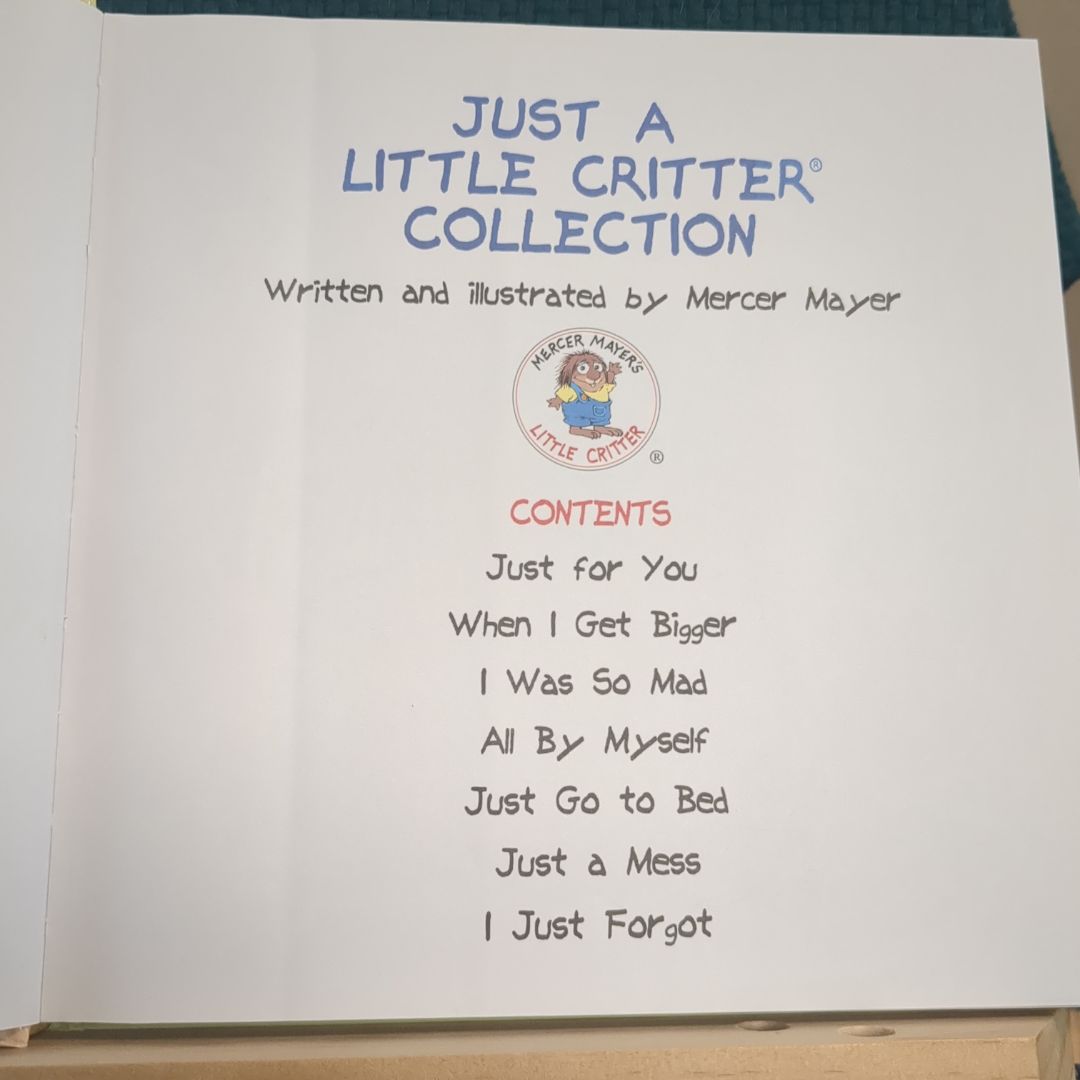 Just a Little Critter Collection (Little Critter) by Mercer Mayer