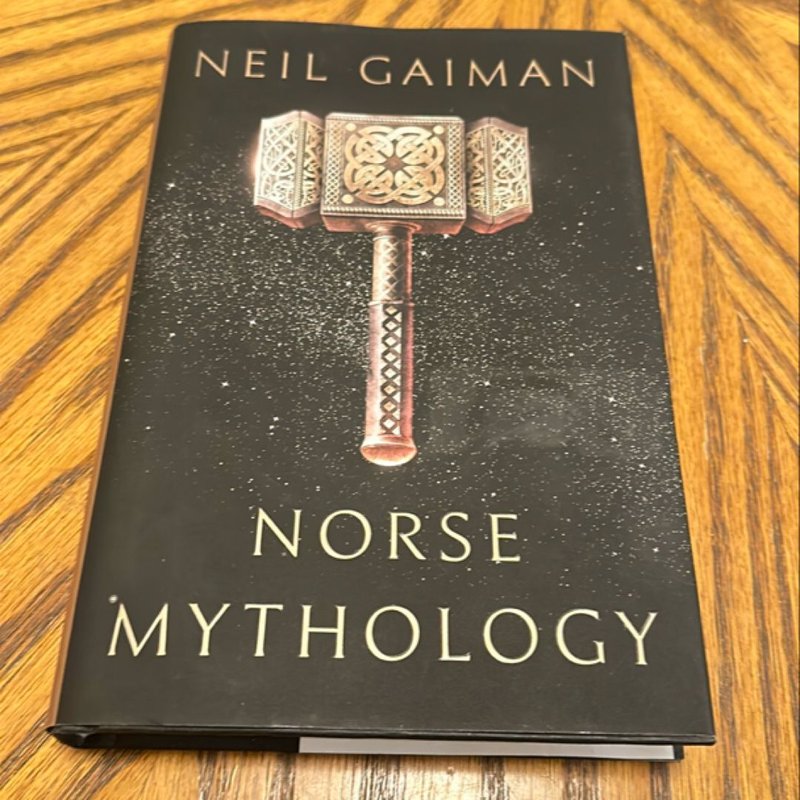 Norse Mythology - signed by Neil Gaiman, Hardcover | Pangobooks