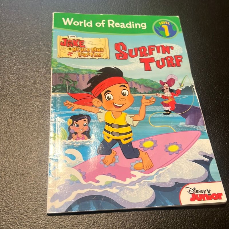 World of Reading: Jake and the Never Land Pirates Surfin' Turf by ...