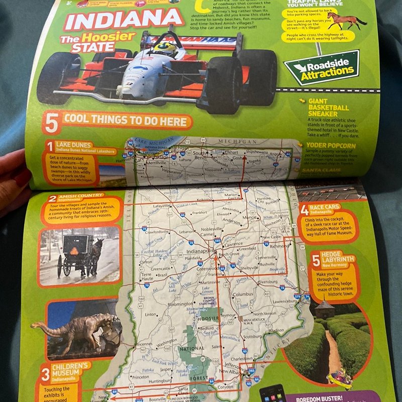 National Geographic Kids Ultimate U. S. Road Trip Atlas by Crispin Boyer