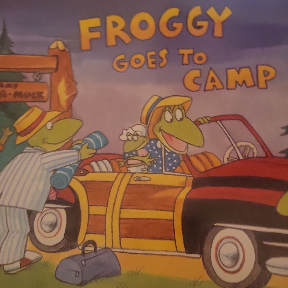 Froggy Goes to Camp by Jonathan London