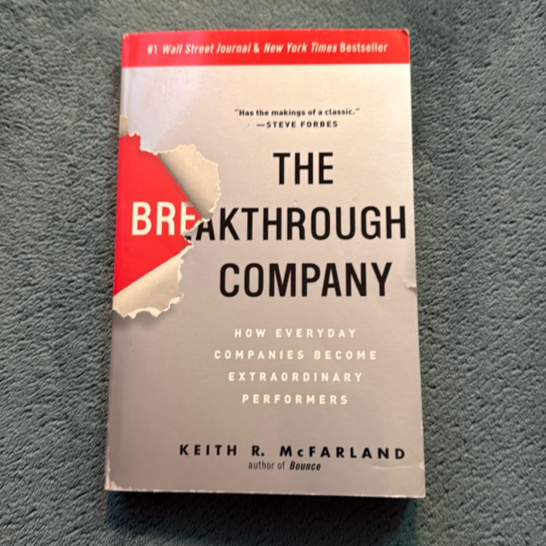The Breakthrough Company by Keith McFarland