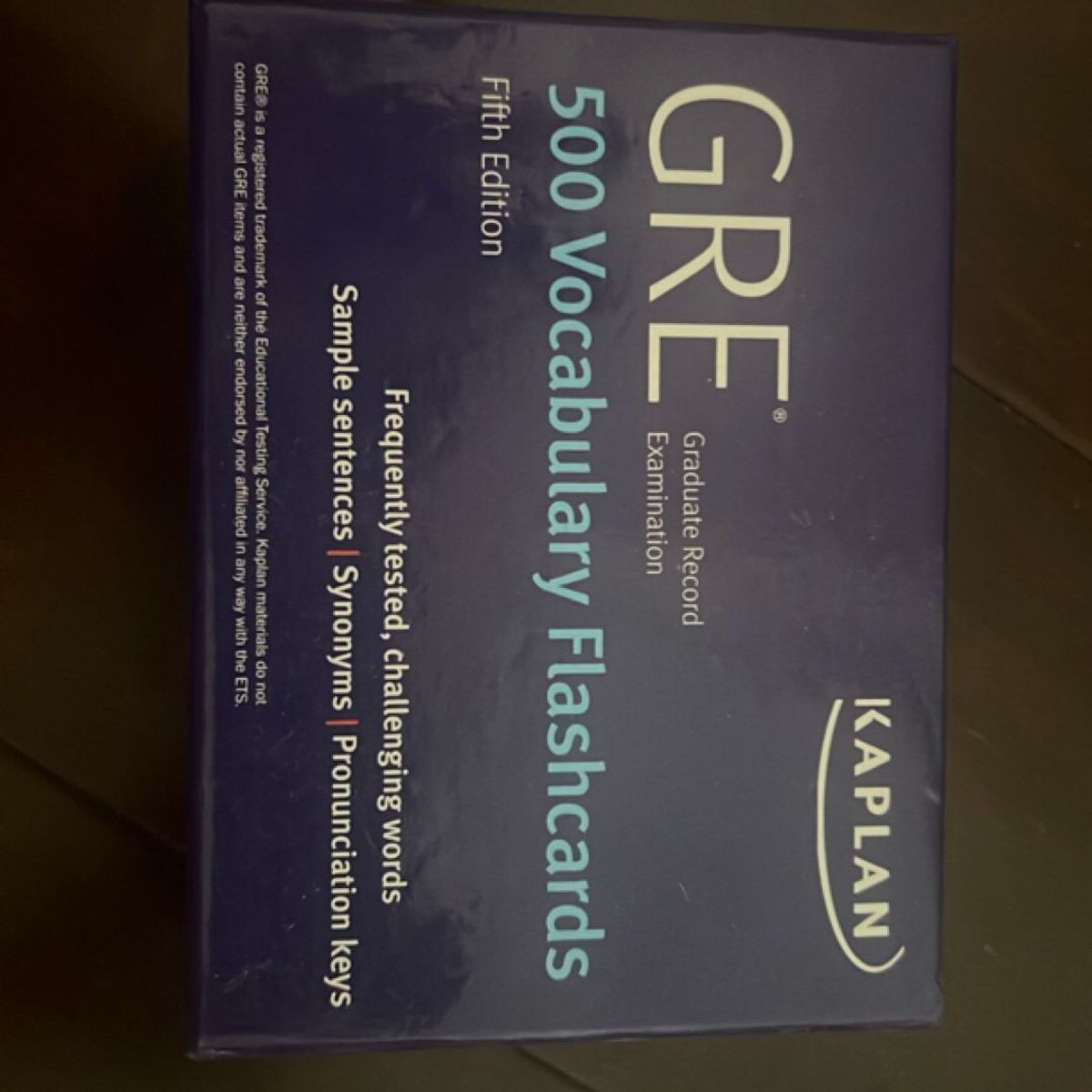 GRE Vocabulary Flashcards + Online Access to Review Your Cards, a ...