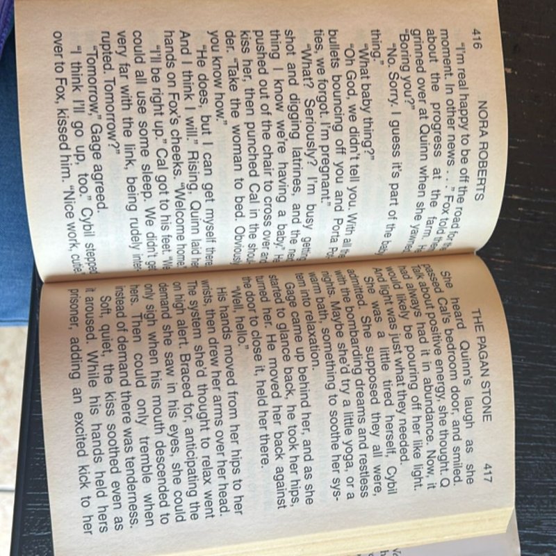 The Pagan Stone by Nora Roberts, Hardcover | Pangobooks