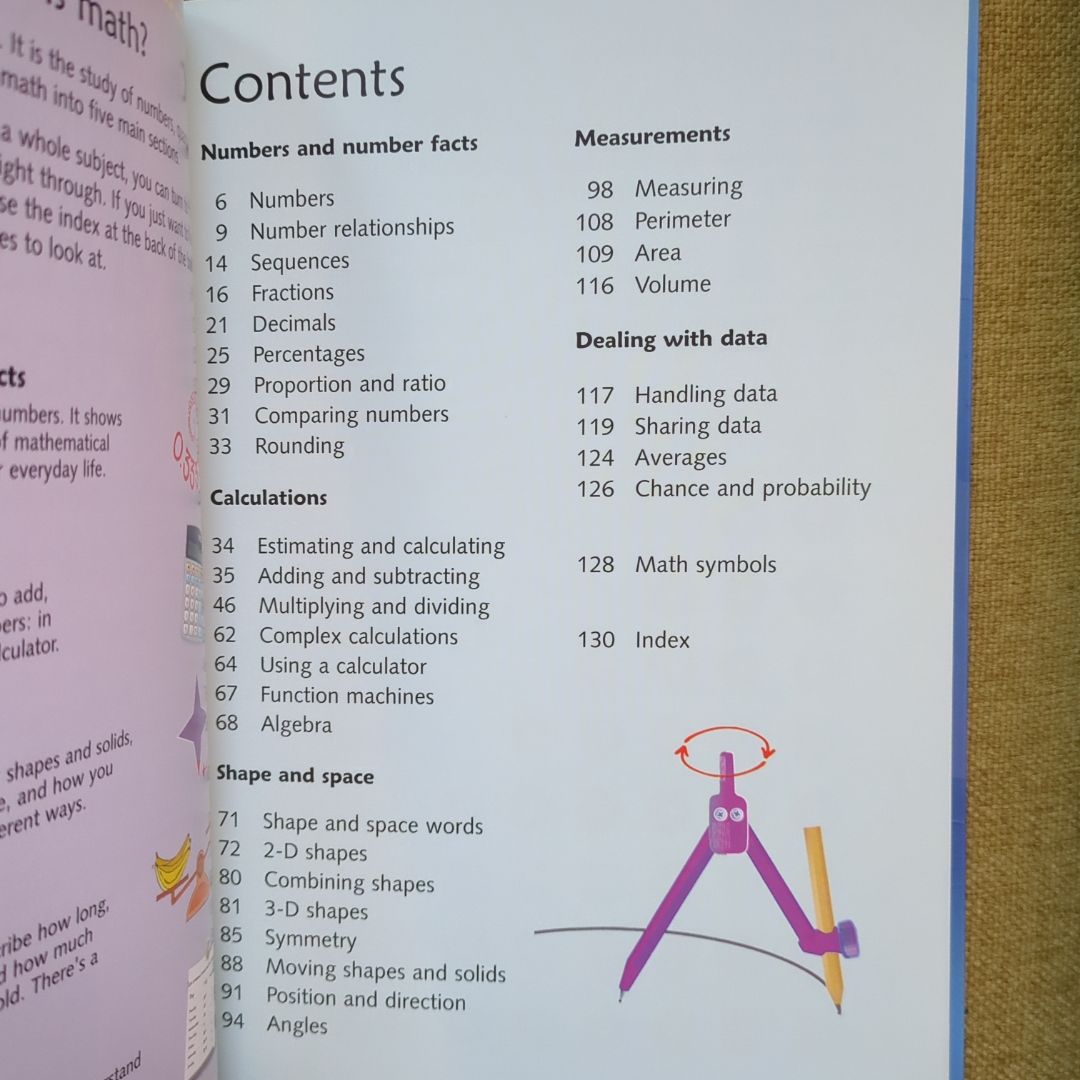 Illustrated Elementary Math Dictionary by Kirsteen Rogers, Tori Large