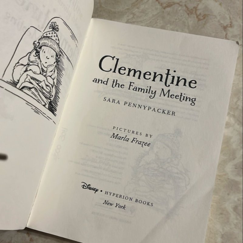 Clementine and the Family Meeting by Sara Pennypacker