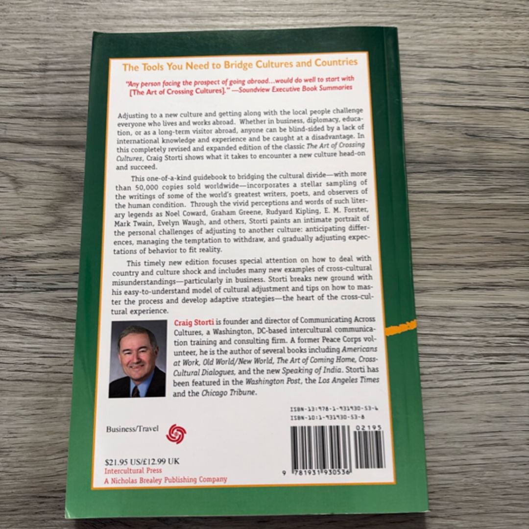 The Art of Crossing Cultures by Craig Storti