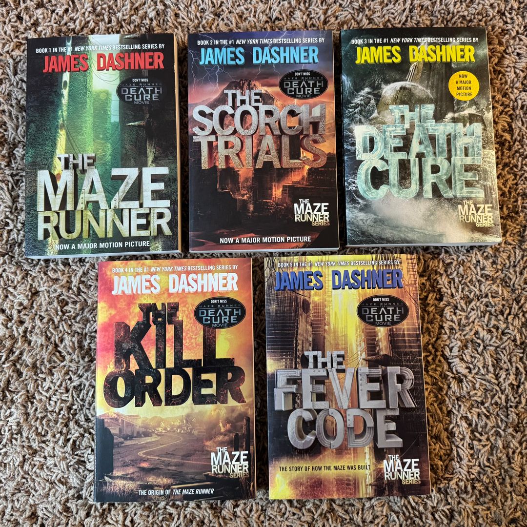 The Maze Runner Series Complete Collection Boxed Set (5-Book) by James ...