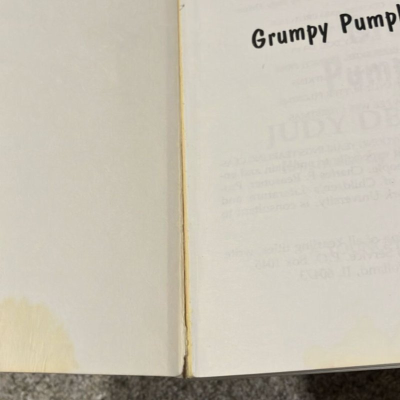 Pee Wee Scouts: Grumpy Pumpkins by Judy Delton, Paperback | Pangobooks