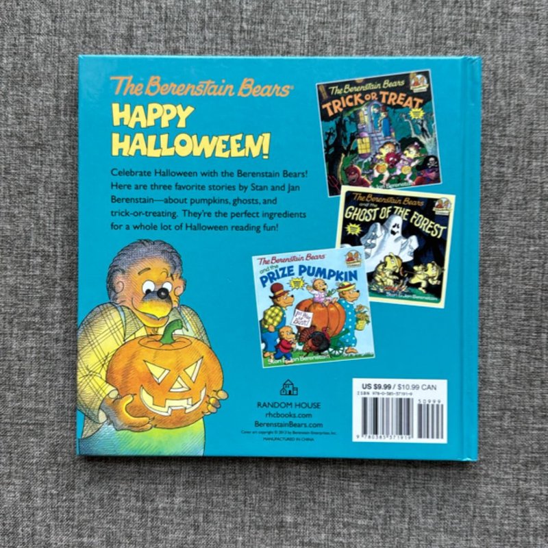 The Berenstain Bears Happy Halloween! by Stan Berenstain, Jan Berenstain