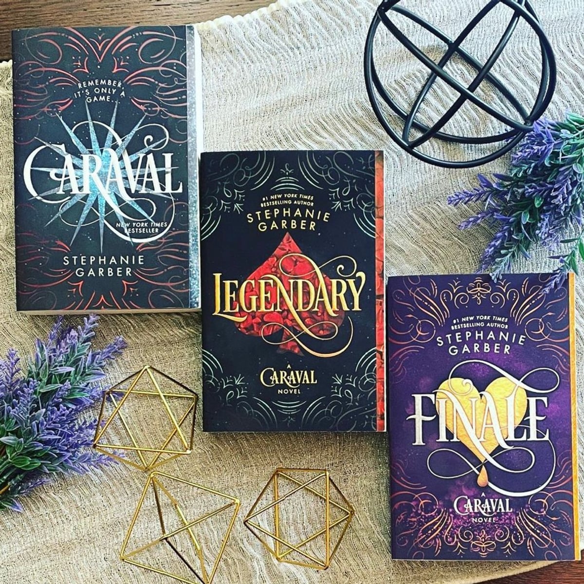 Caraval 3 Books Full Series Paperback Set NEW by Stephanie Garber ...