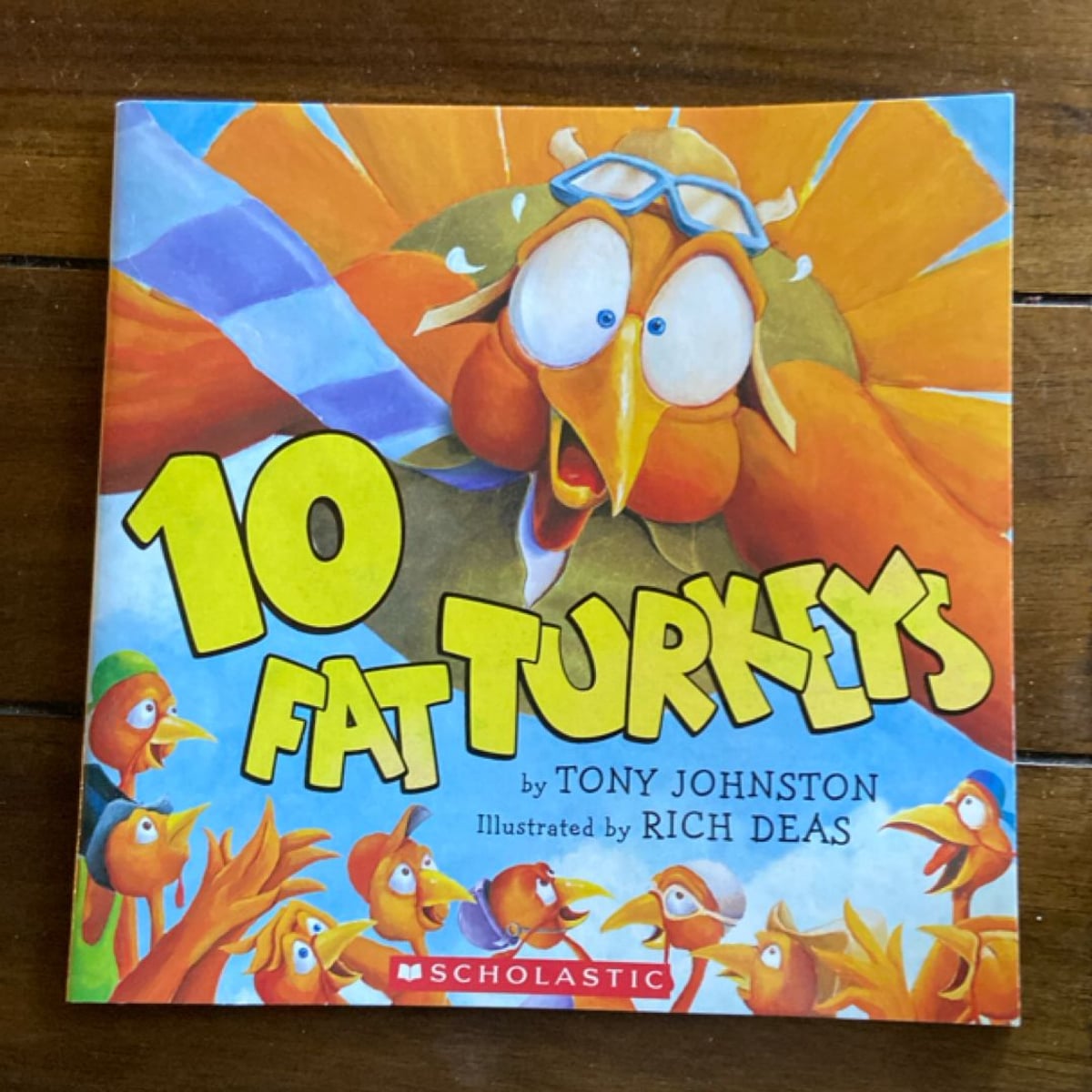 10 Fat Turkeys by Tony Johnston