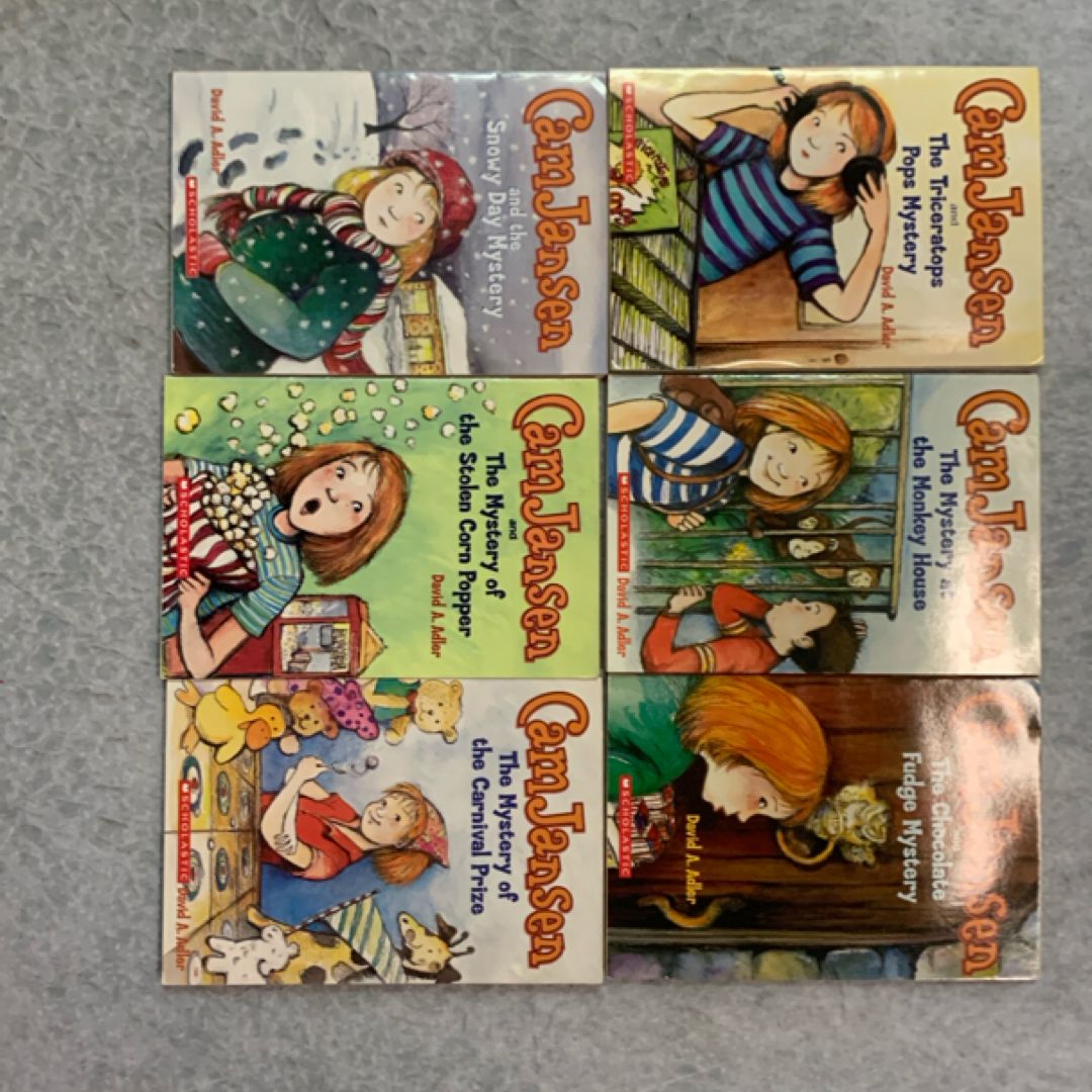 Cam Jansen Mysteries Boxed Set (Ghostly Mystery, Triceratops Pop ...