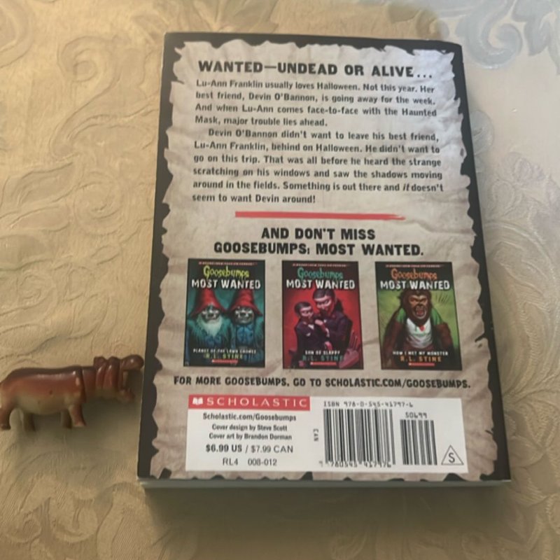 Goosebumps Wanted: the Haunted Mask by R. L. Stine
