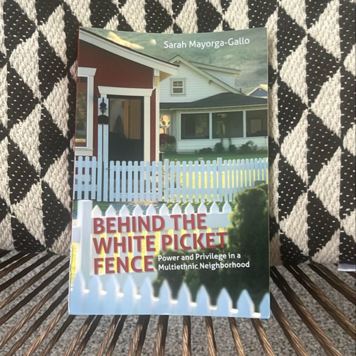 Behind the White Picket Fence by Sarah Mayorga