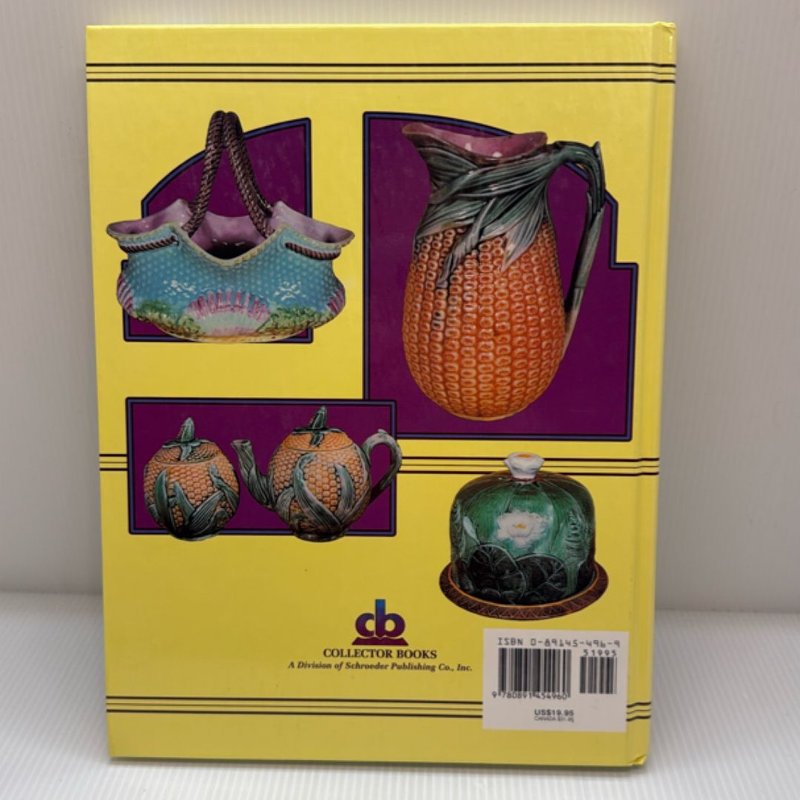 The Collector's Encyclopedia of Majolica Pottery by Mariann Katz-Marks