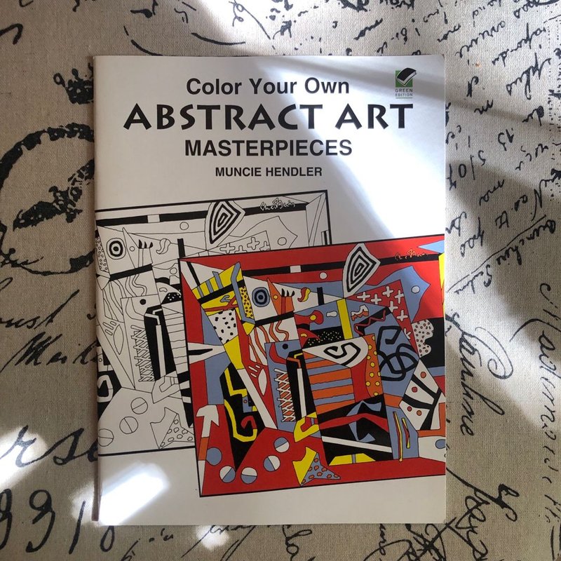 Color Your Own Abstract Art Masterpieces by Muncie Hendler