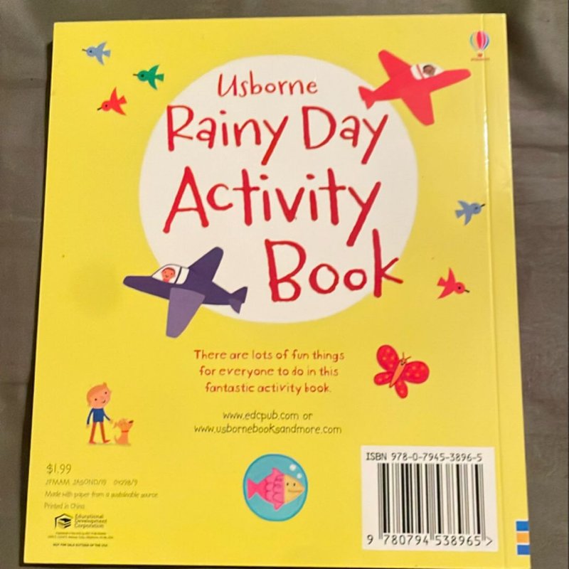 Rainy Day Activity Book by Lucy Bowman and James MacLaine, Paperback ...