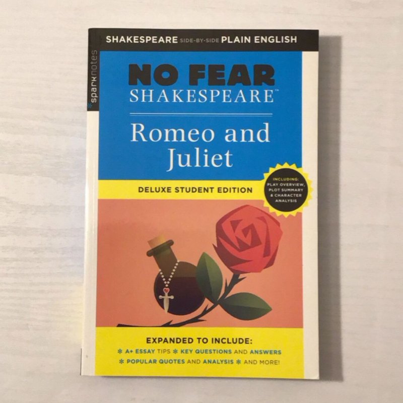 Romeo and Juliet: No Fear Shakespeare Deluxe Student Edition by ...