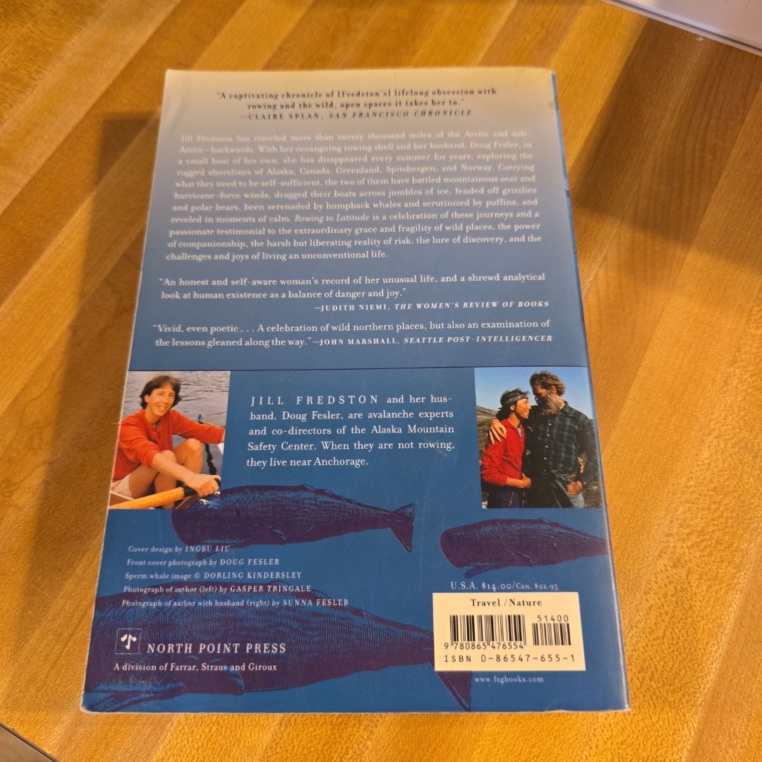 Rowing to Latitude by Jill Fredston