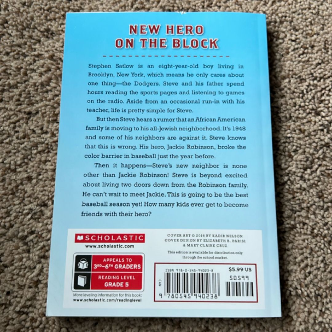 The Hero Two Doors Down by Sharon Robinson, Paperback | Pangobooks