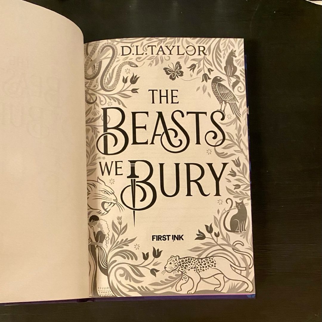 The Beasts We Bury Exclusive Edition With Stunning Sprayed Edges! New ...