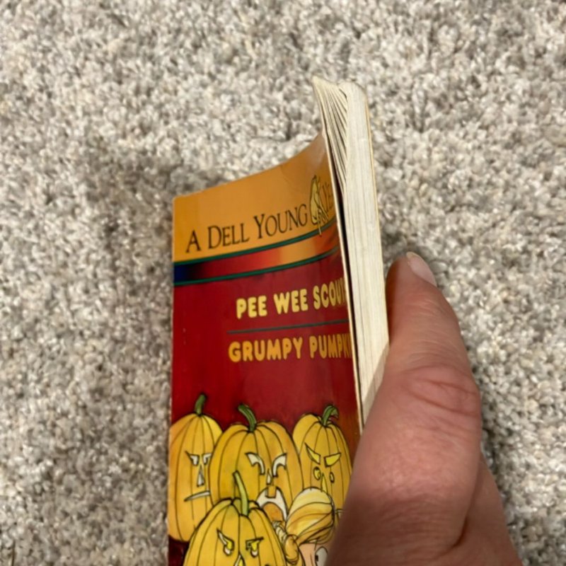 Pee Wee Scouts: Grumpy Pumpkins by Judy Delton, Paperback | Pangobooks