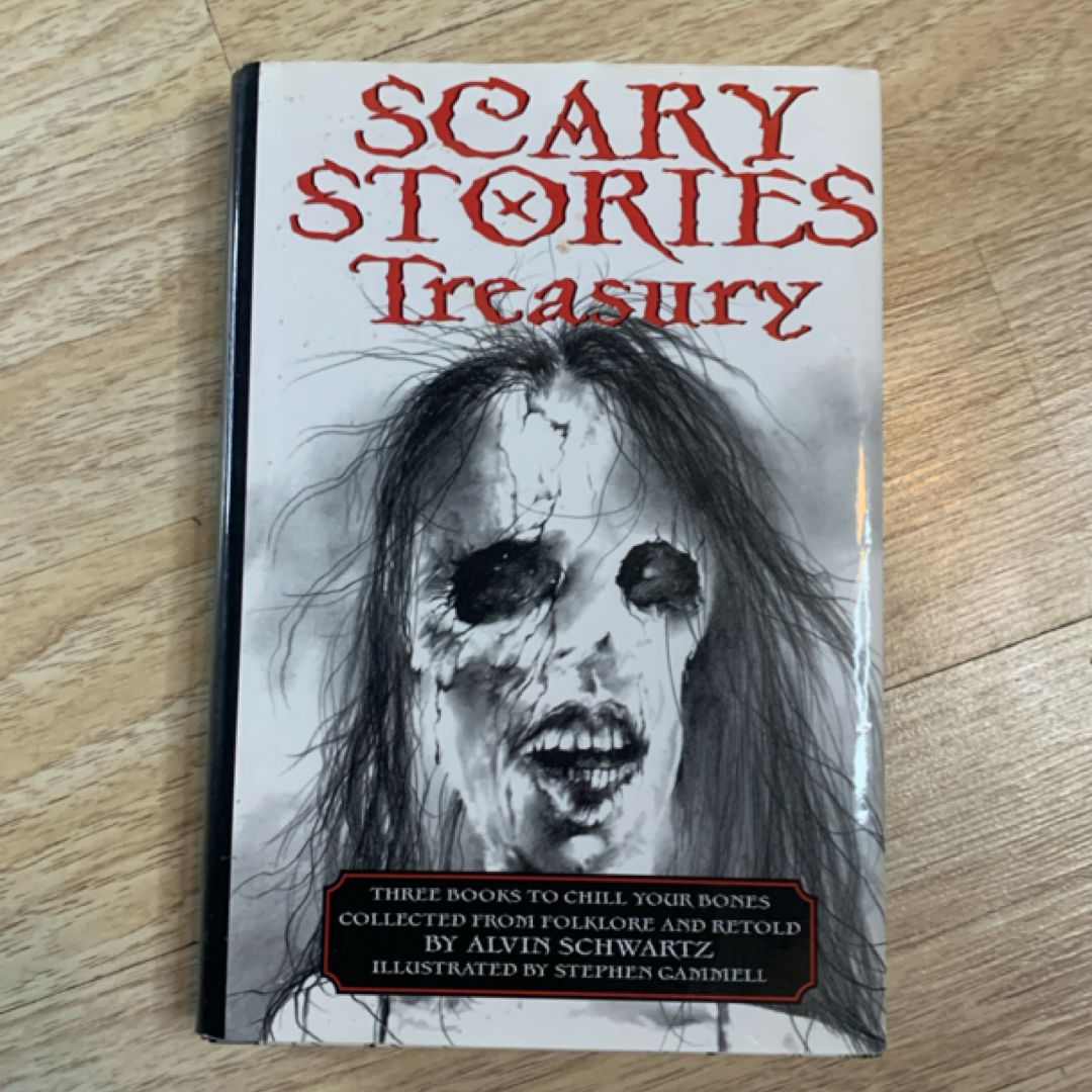 The Scary Stories Treasury by Alvin Schwartz, Hardcover | Pangobooks
