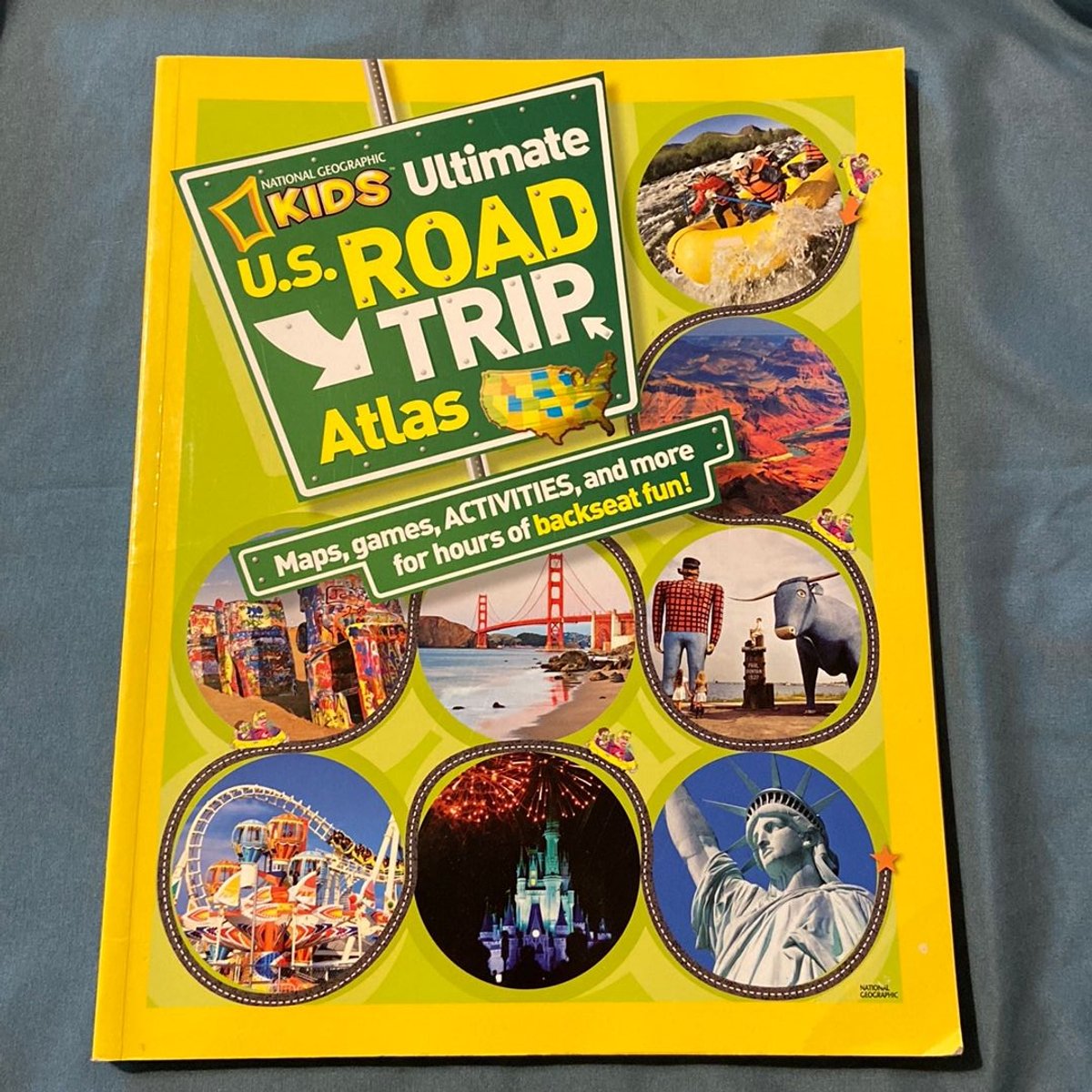 National Geographic Kids Ultimate U. S. Road Trip Atlas by Crispin Boyer