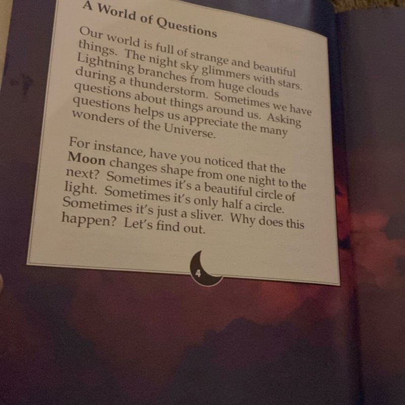 Why Does the Moon Change Shape? by Isaac Asimov