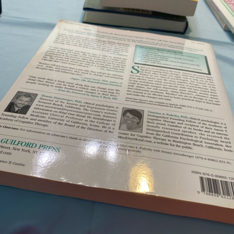 Mind over Mood by Dennis Greenberger, Christine A. Padesky, Aaron T. Beck