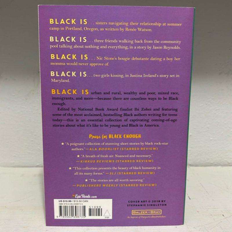 Black Enough by Ibi Zoboi; Varian Johnson; Kekla Magoon; Tochi ...
